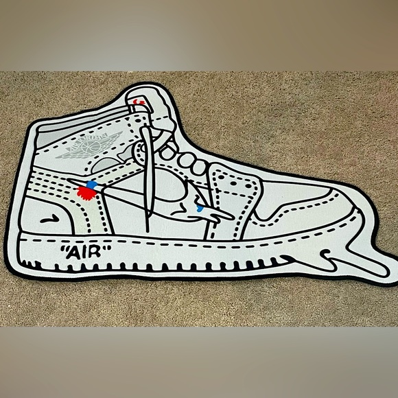Jordan | Accents | Sneaker Head Rug | Poshmark